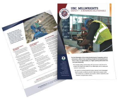 Millwright Safety Standards Training | UBC Millwright Local 1443 Manitoba